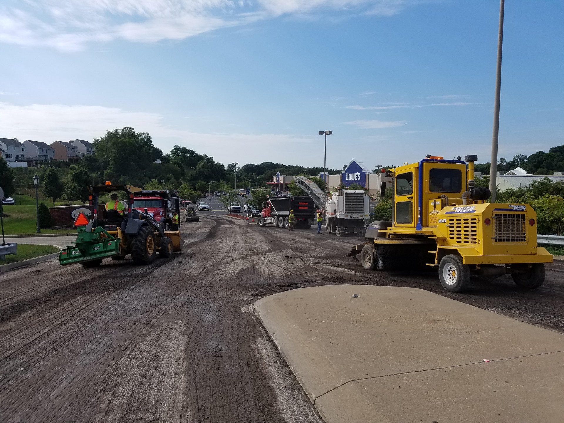 Road/Roadway Paving | Peter J. Caruso and Sons